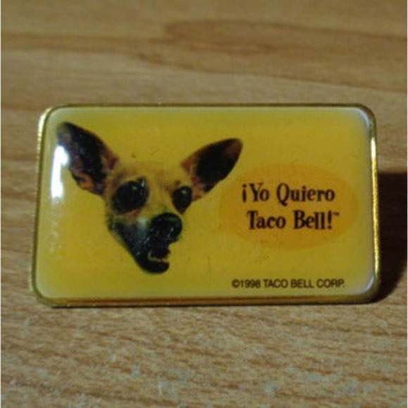 Taco Bell | Jewelry | Rare Vintage Taco Bell Yo Quiero Taco Bell ...